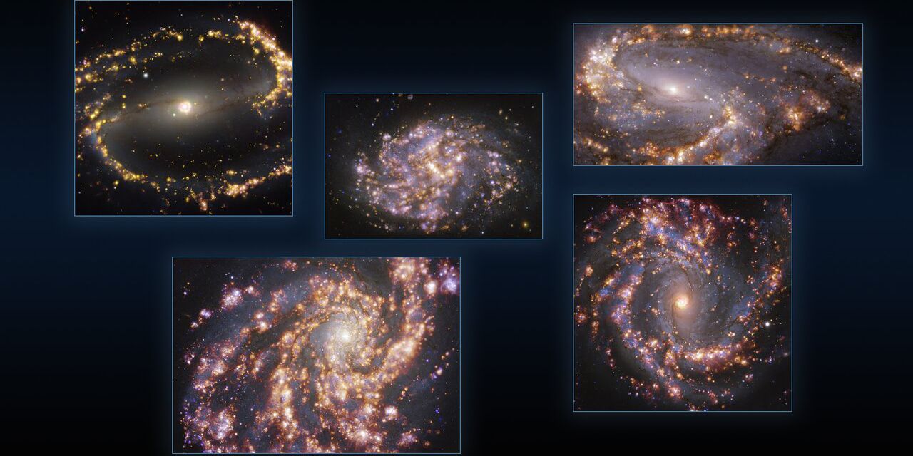 Feast Your Eyes On These Gorgeous 'Fireworks' Galaxies