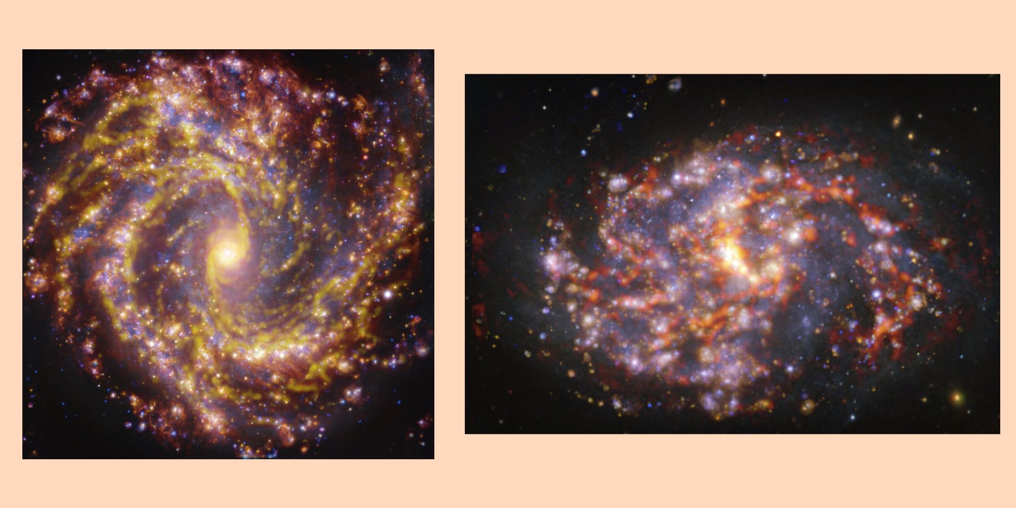 Feast Your Eyes On These Gorgeous 'Fireworks' Galaxies