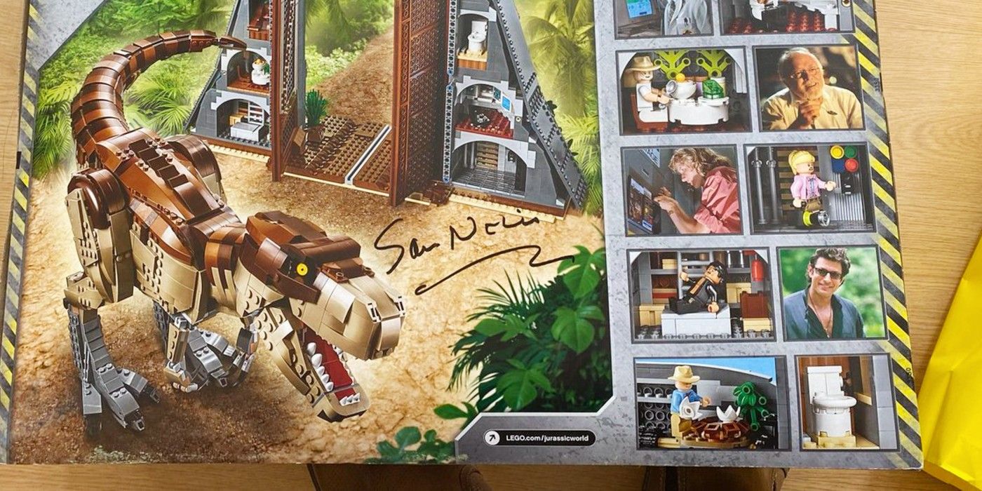 Sam Neill Reacts To Lego Pairing His Jurassic Park Character With Toilet