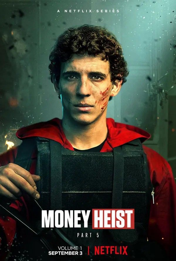 Money Heist Season 5 Character Posters For The Professor & His Gang