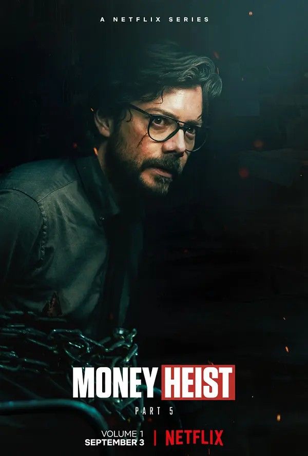 Money Heist Season 5 Character Posters For The Professor And His Gang