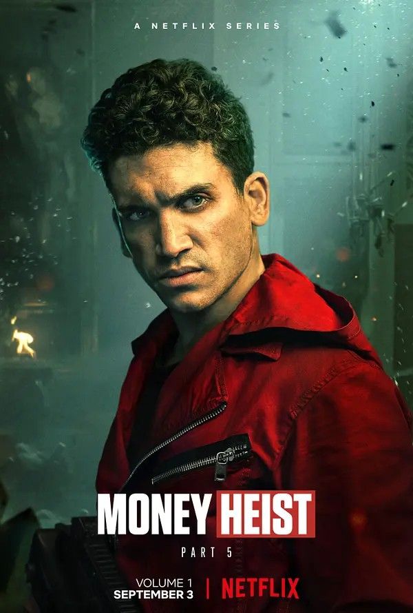 Money Heist Season 5 Character Posters For The Professor & His Gang
