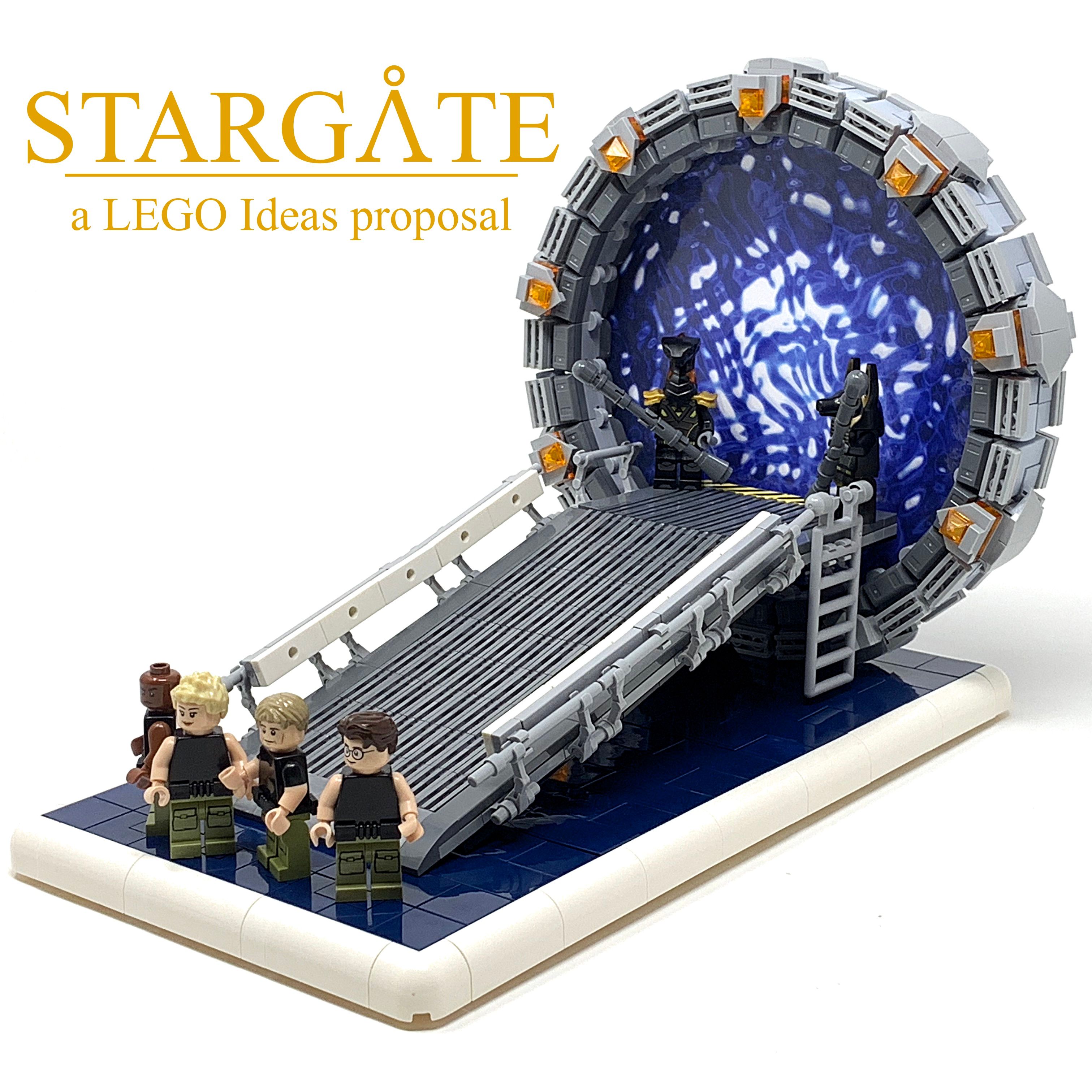 Stargate Meticulously Recreated With LEGO Is Super Accurate To Show