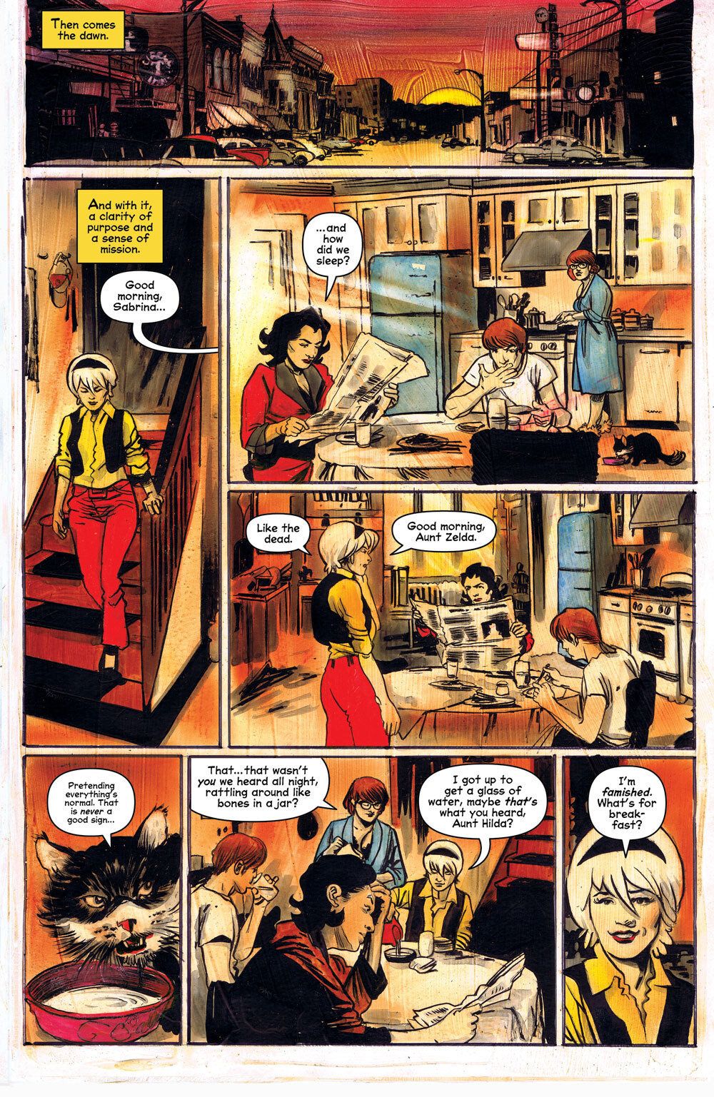 Chilling Adventures of Sabrina Creator Talks Return To Original Comic