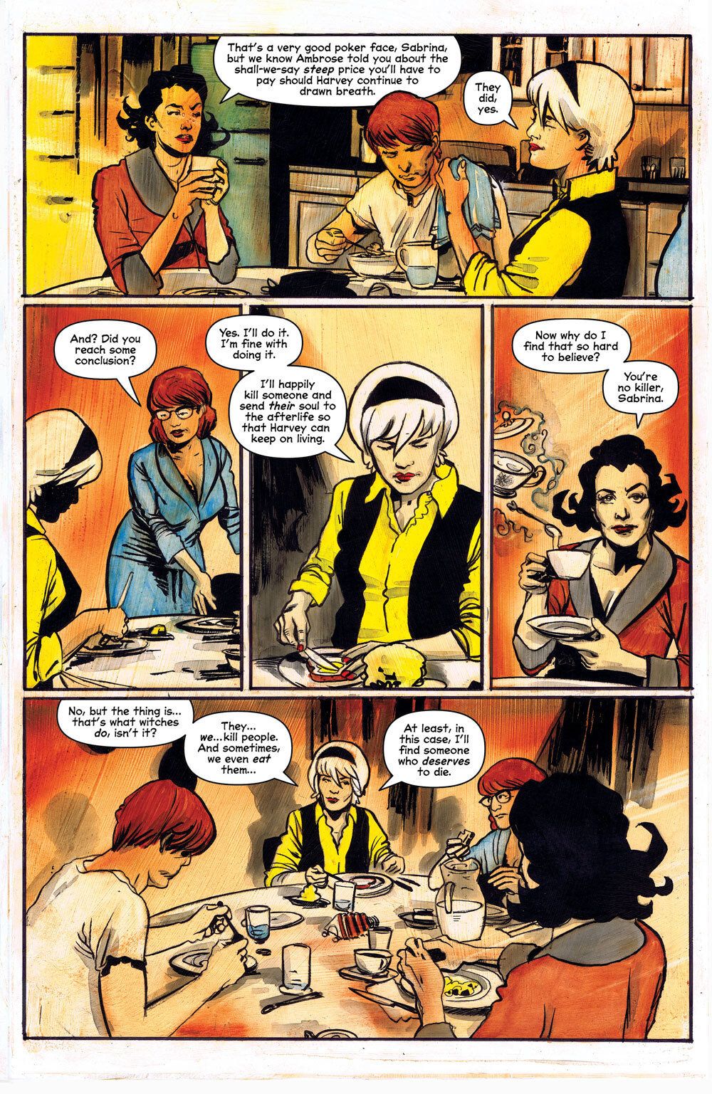 Chilling Adventures of Sabrina Creator Talks Return To Original Comic