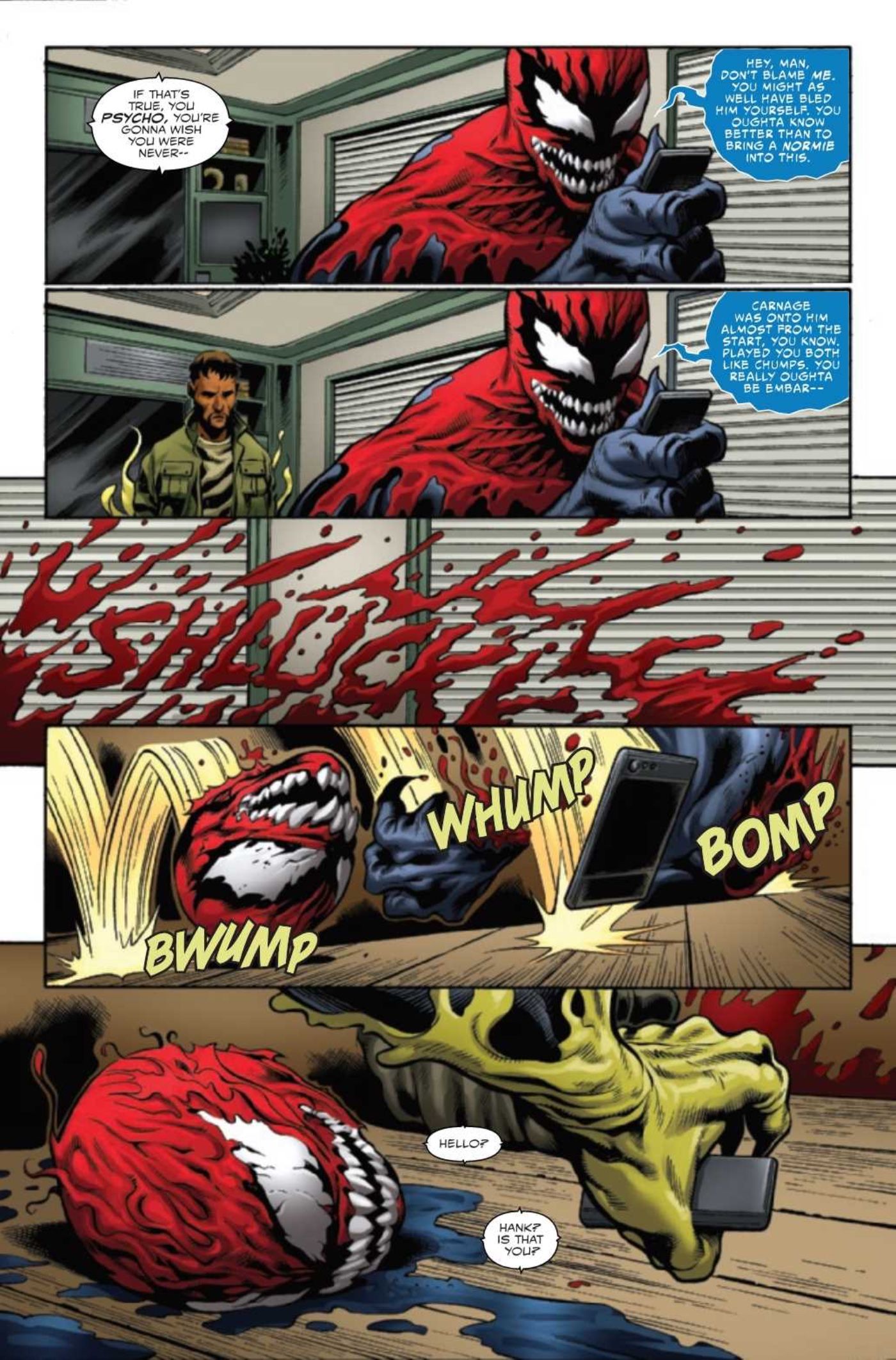 Agent Venom Finally Gets the Upper Hand Against Carnage