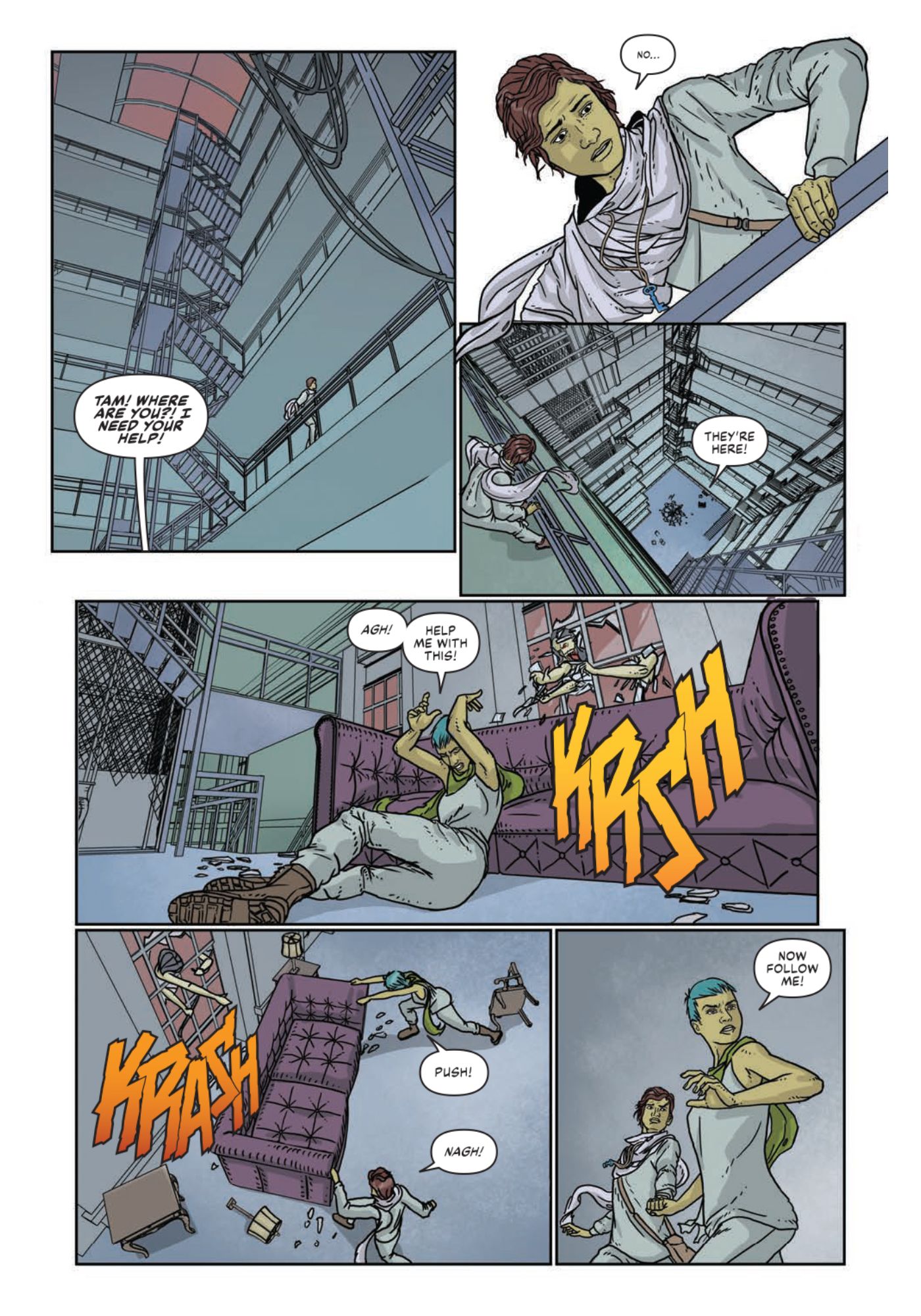 Exclusive Preview: Machine Gun Kelly-penned OGN, Hotel Diablo