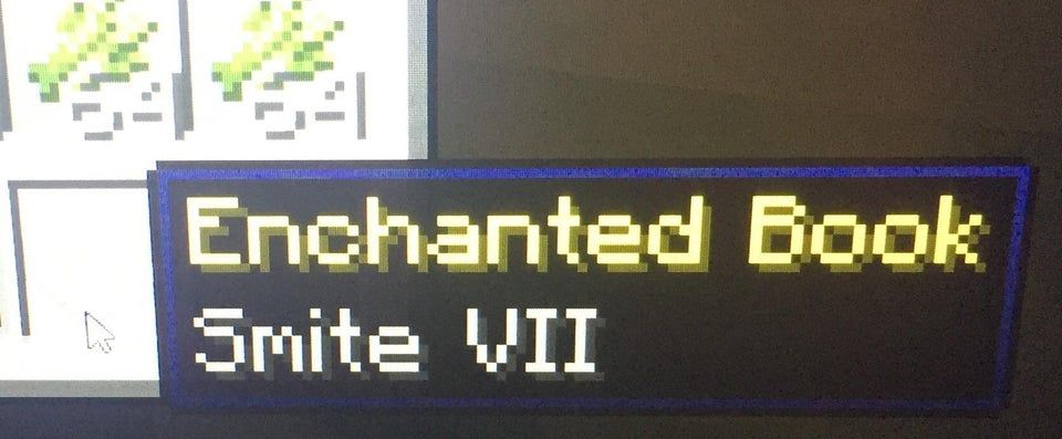 Minecraft Player Gets An Impossible Enchantment In Survival Mode