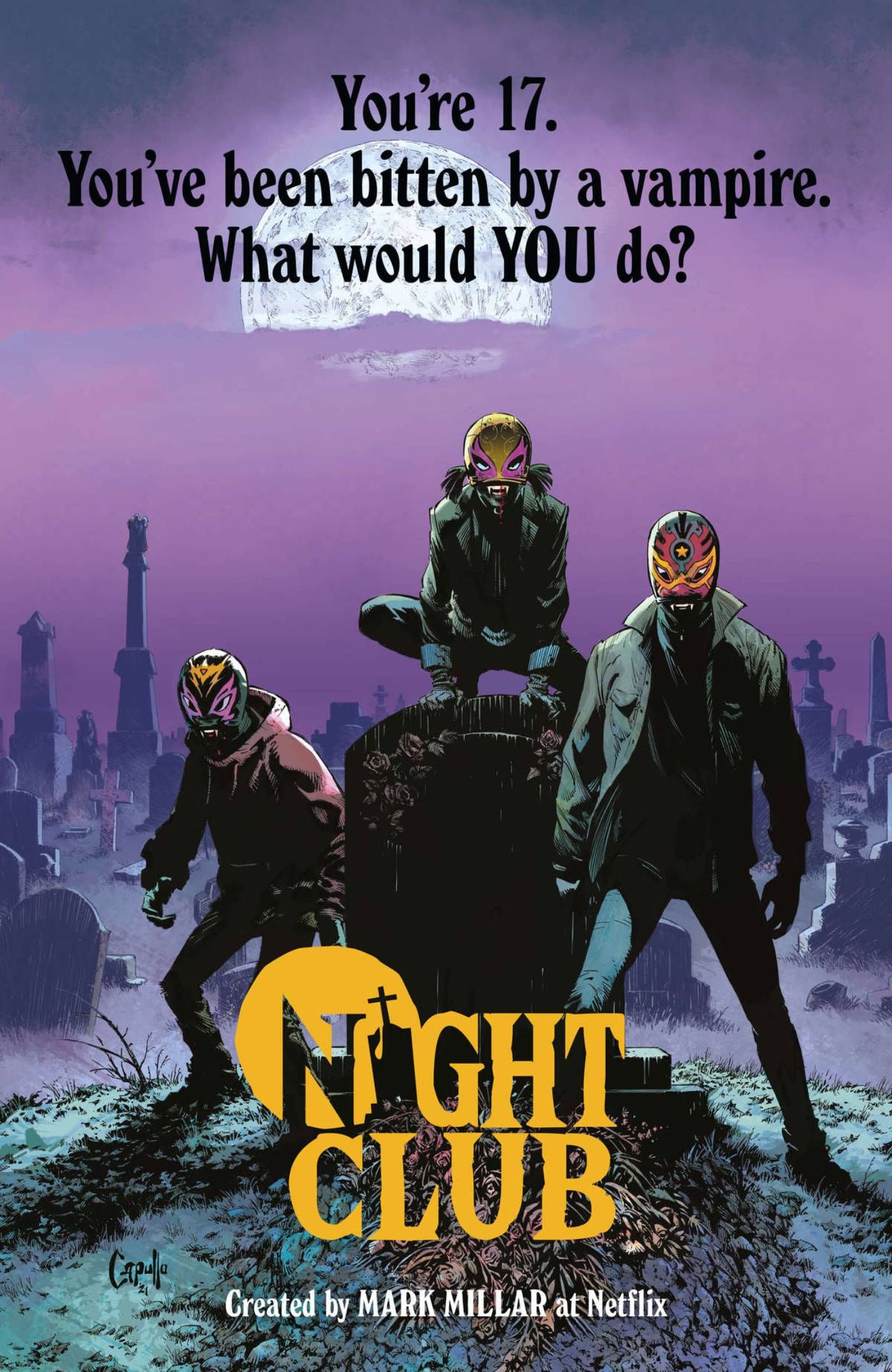 Vampire Superhero Comic 'Night Club' Coming From Netflix & Mark Millar