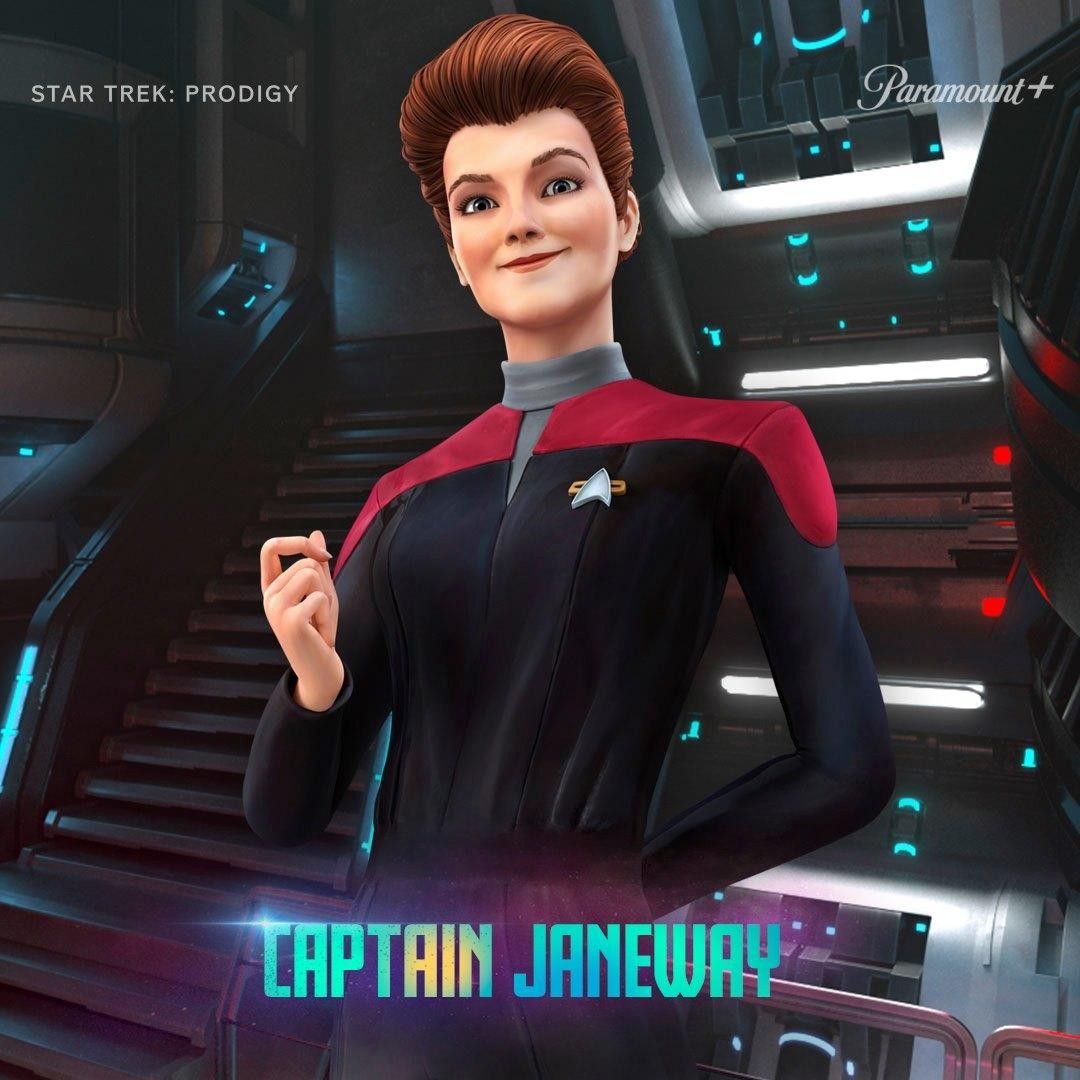 Star Trek: Prodigy Posters Highlight Captain Janeway & Main Characters