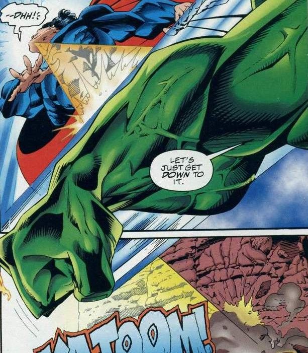 Hulk Vs Superman Crossover