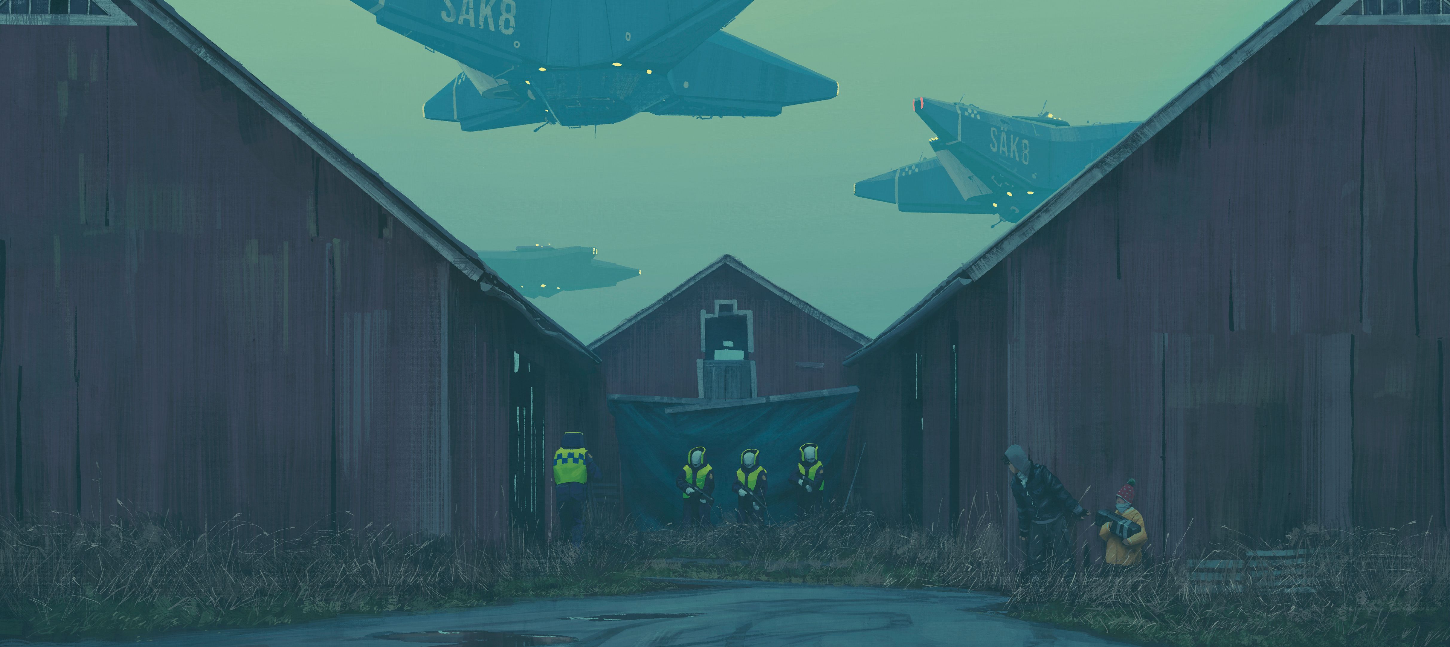 Simon Stålenhag's The Labyrinth First Look (Exclusive)