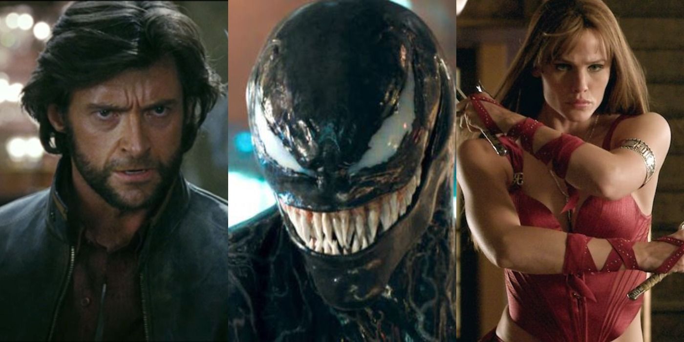 Venom & 9 Other Superhero Spin-Offs, Ranked According To Rotten Tomatoes