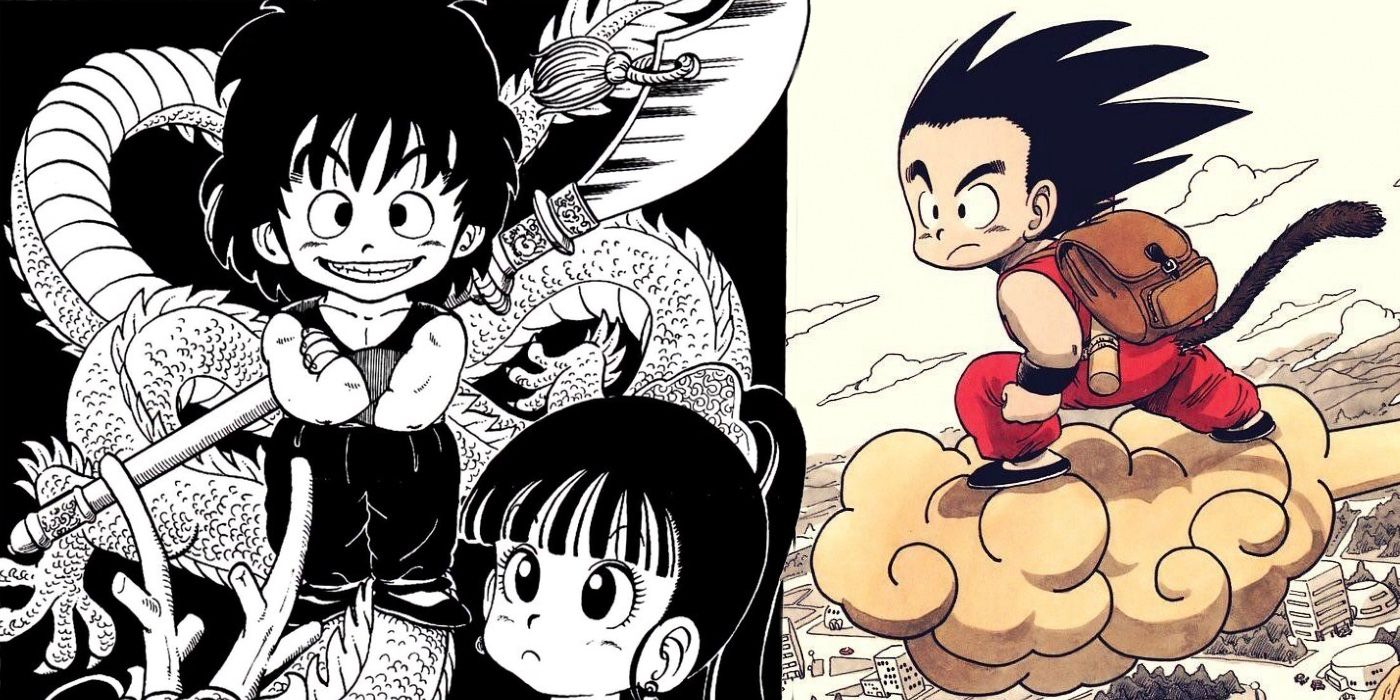 Dragon Ball's Goku is a Literal Dragon in the Series' Prototype