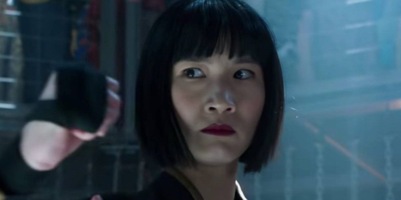 Shang-Chi’s Meng’er Zhang Trains With Her Stunt Double in BTS Video