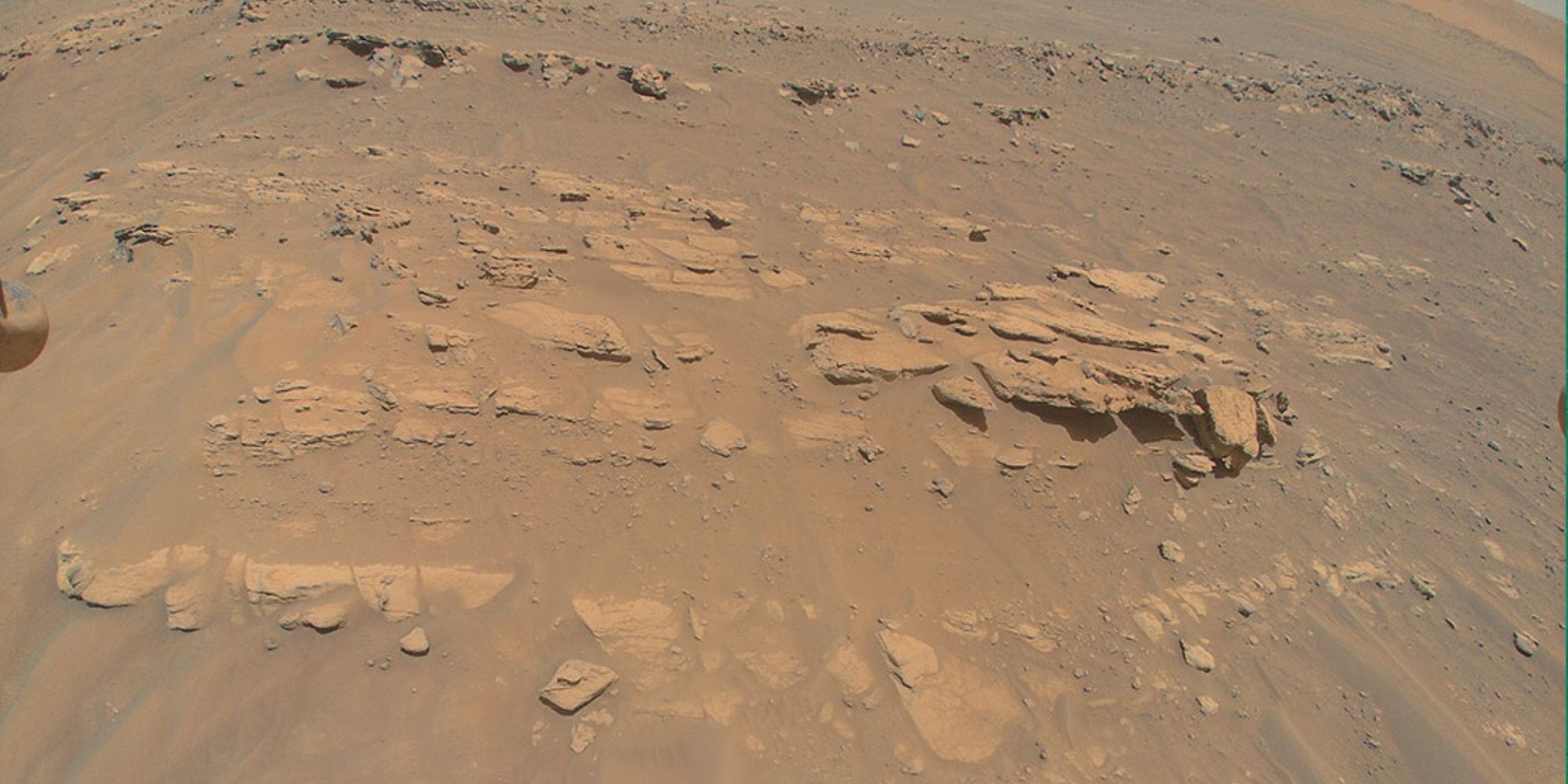NASA's Mars Helicopter Cruised Low Over Martian Rocks To Capture Them In 3D