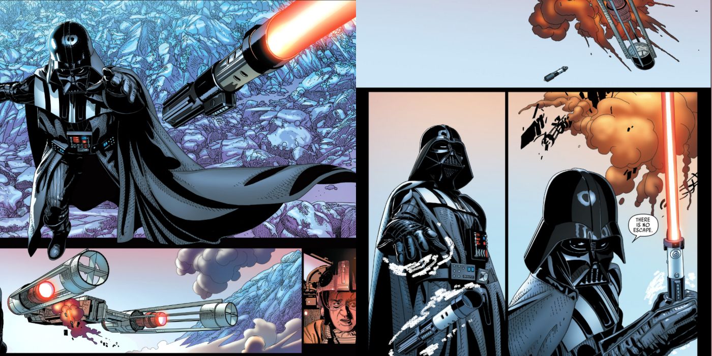 11 Most Iconic Darth Vader Panels In Star Wars Comics