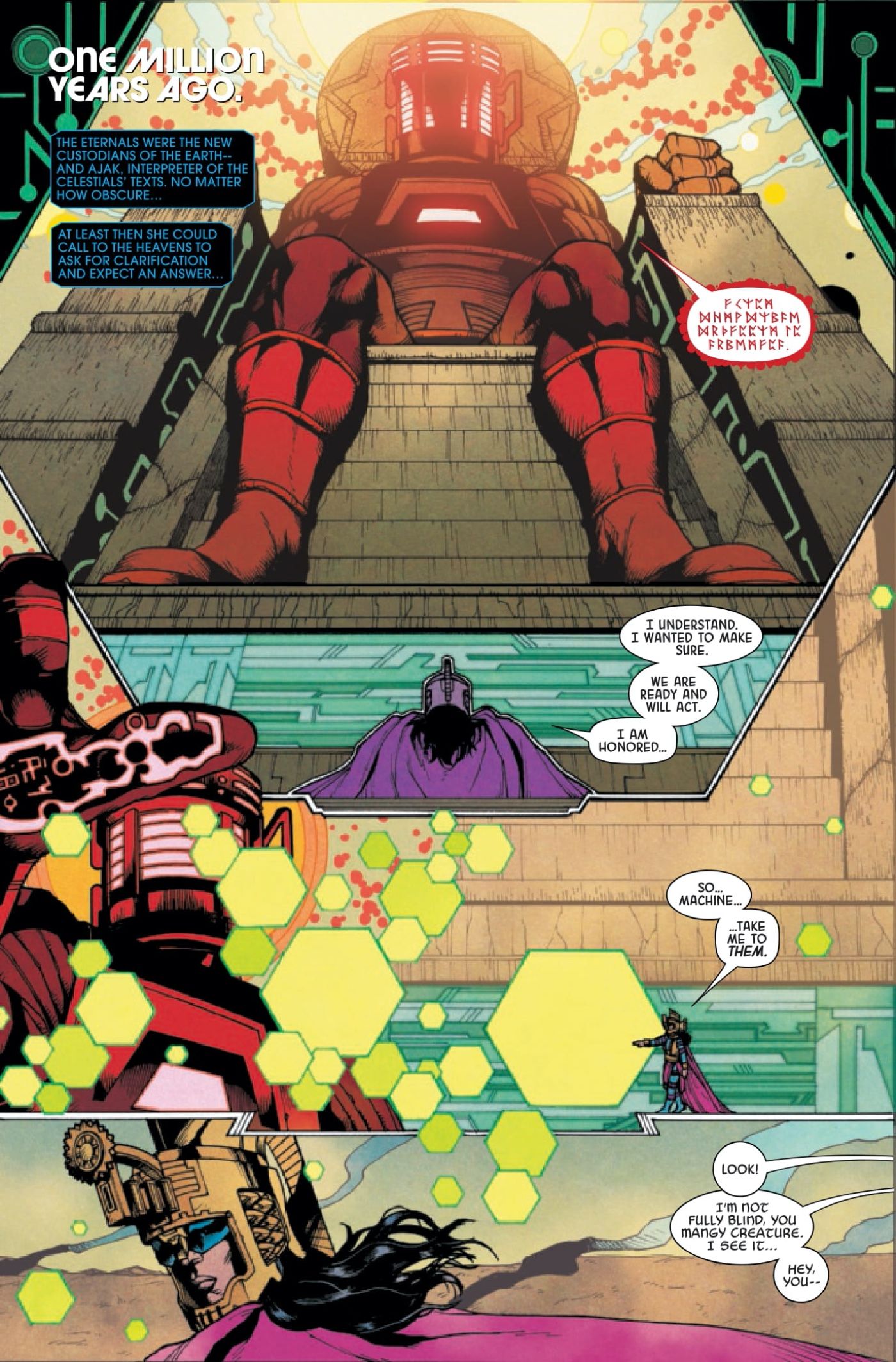 The Eternals Are Fighting the Avengers of One Million BC