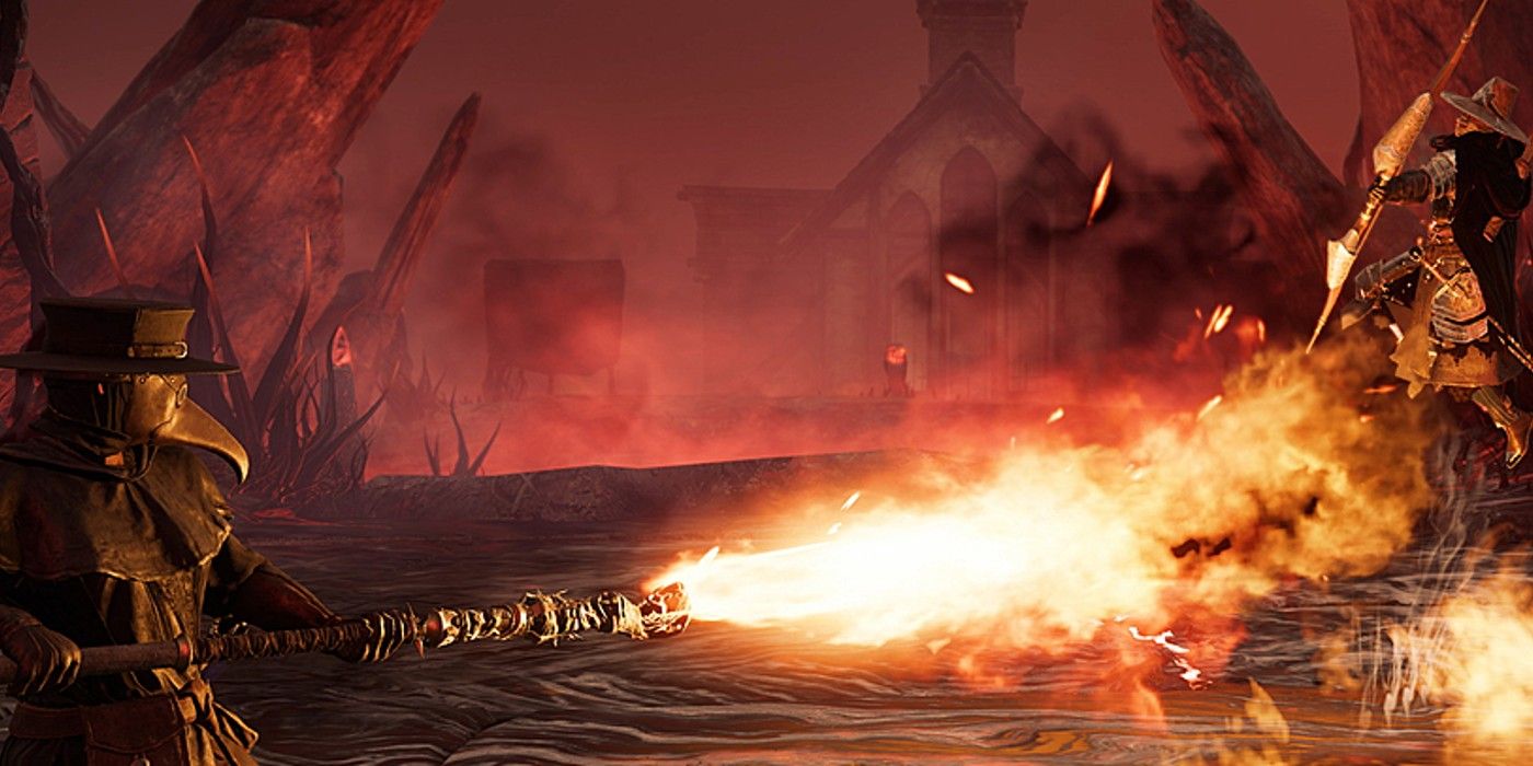 The Best Fire Staff Build in New World