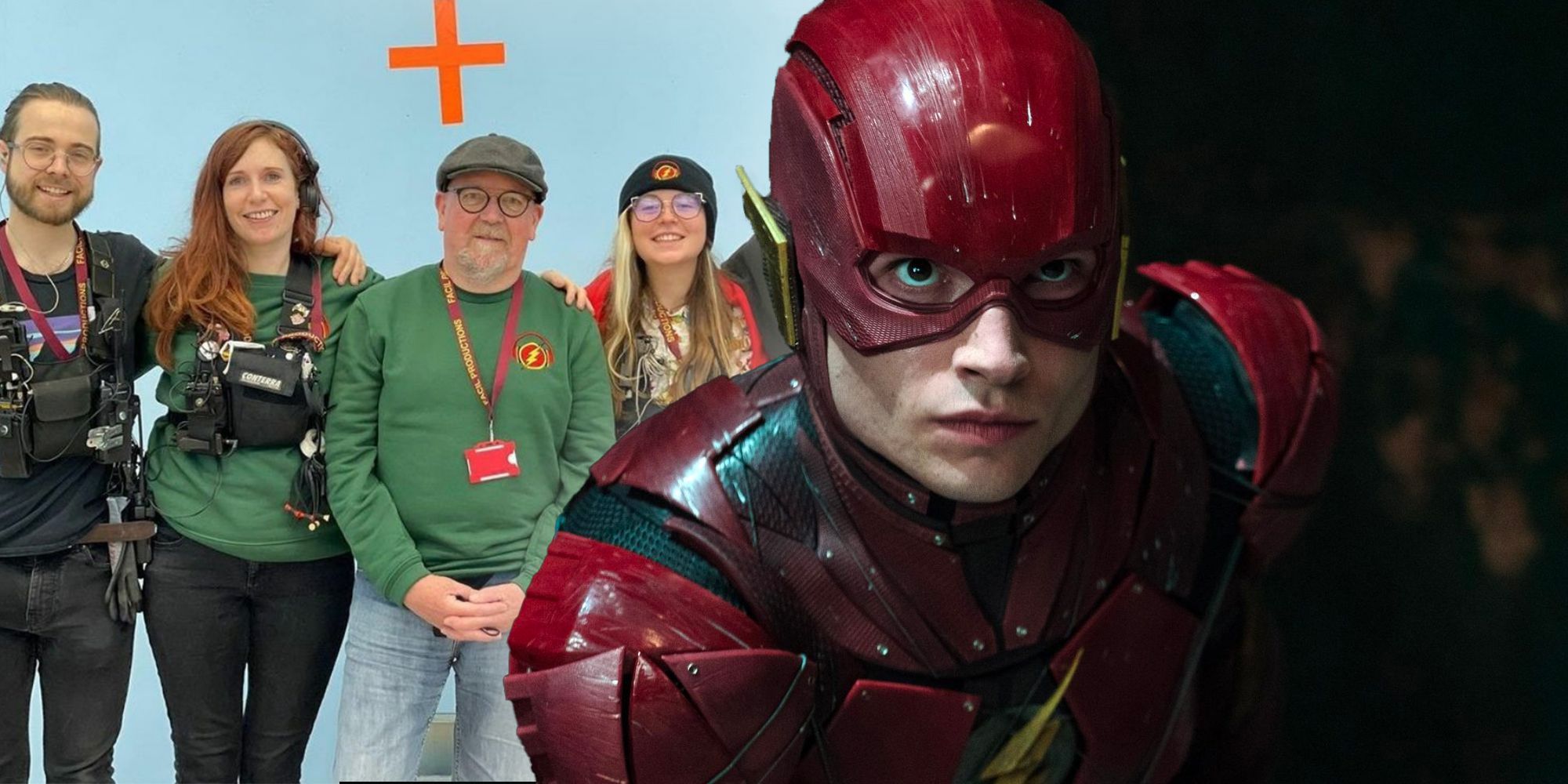 The Flash Movie Crew Celebrates Production Wrap With New Set Photo