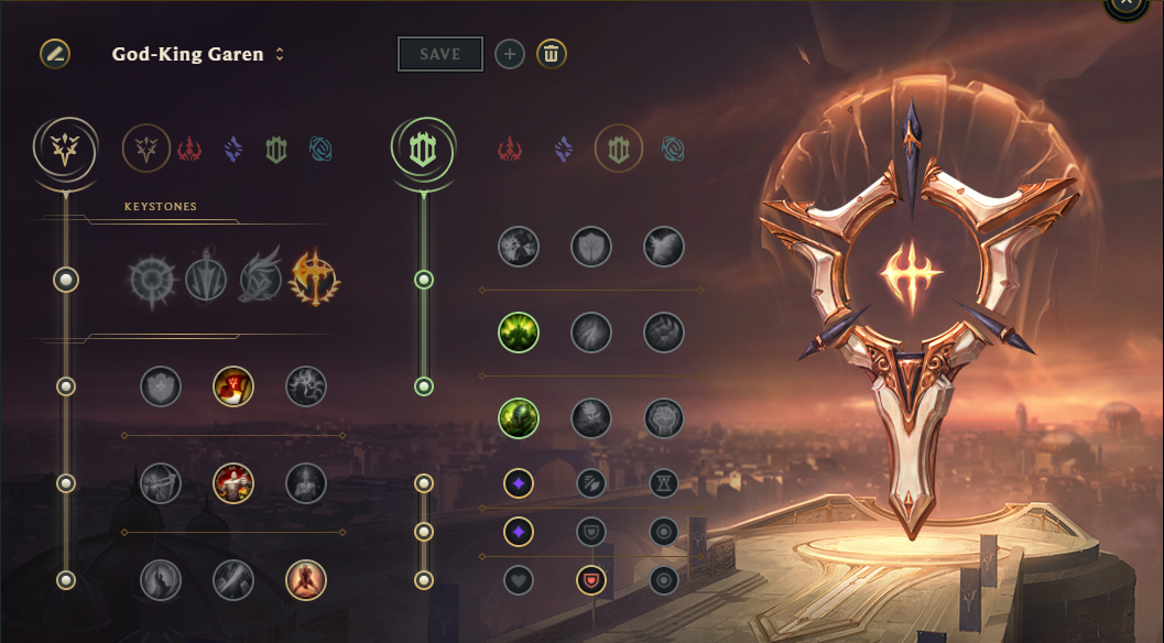 League of Legends: God-King Garen Split-Pushing Build Guide