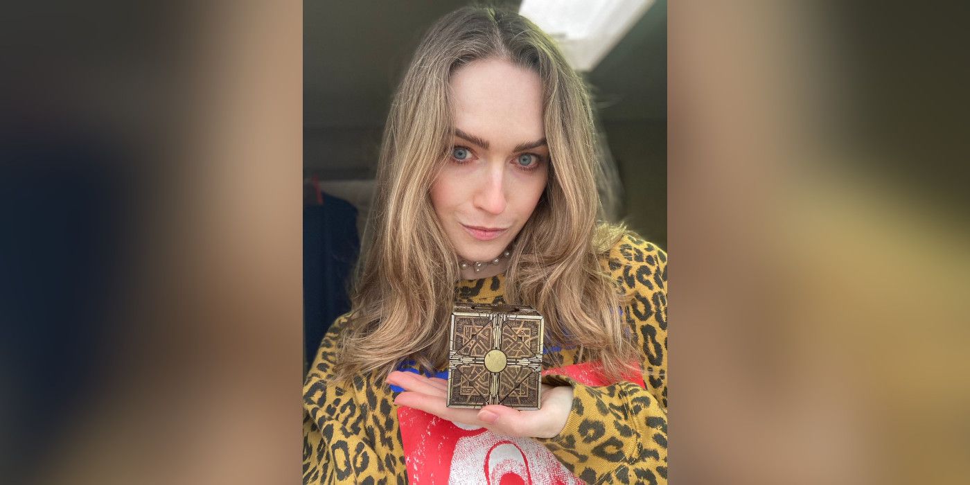 Hellraiser Reboot Pinhead Actor Celebrates Casting with Puzzle Box Picture