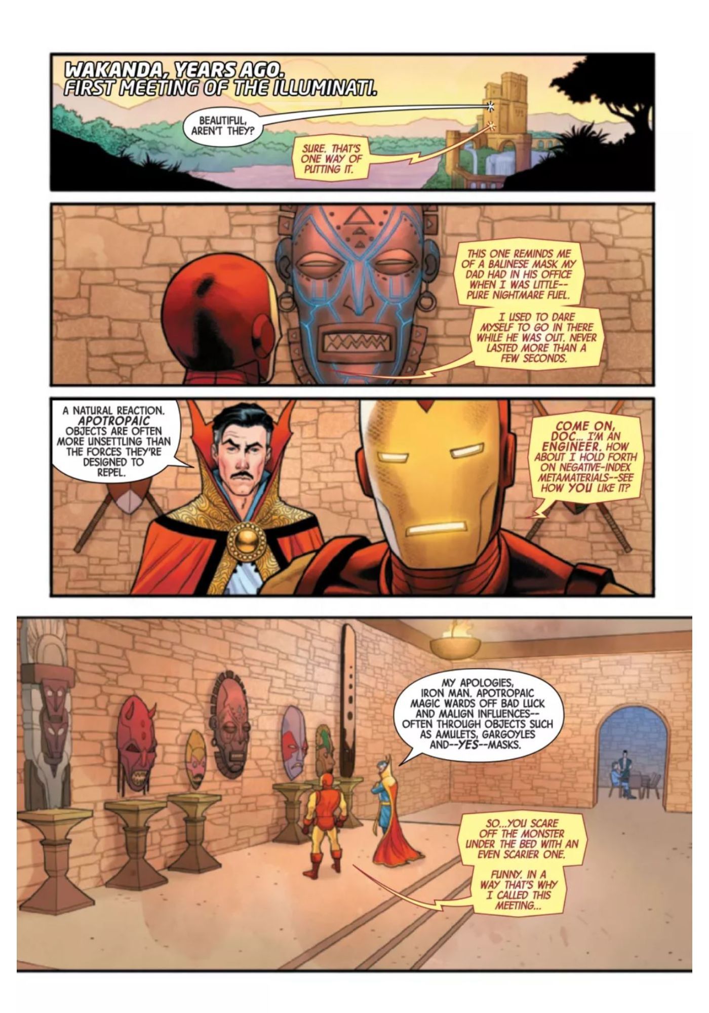 Marvel Comics Reveals Why Iron Man Didn't Trust Doctor Strange