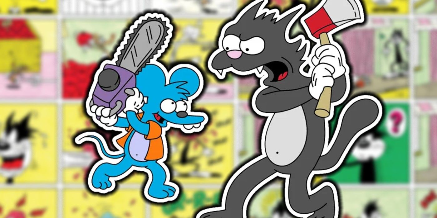 Did The Simpsons' Itchy & Scratchy Rip Off An Even Darker Cult Comic?
