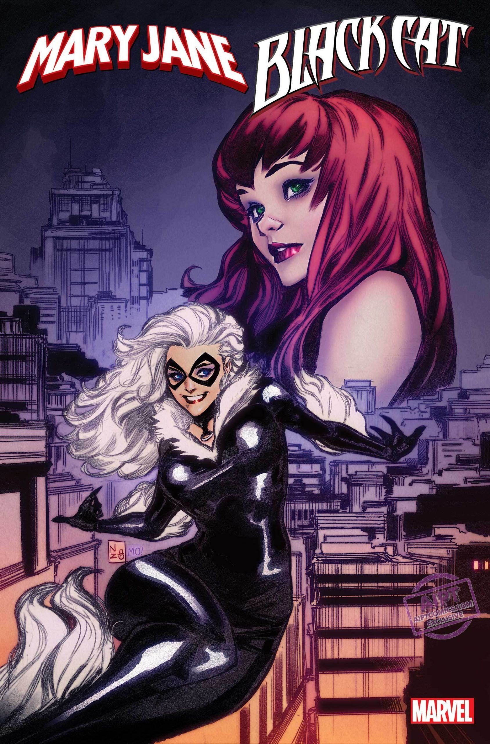 Spider-Man's Mary Jane & Black Cat Suit Up in Covers for New Series