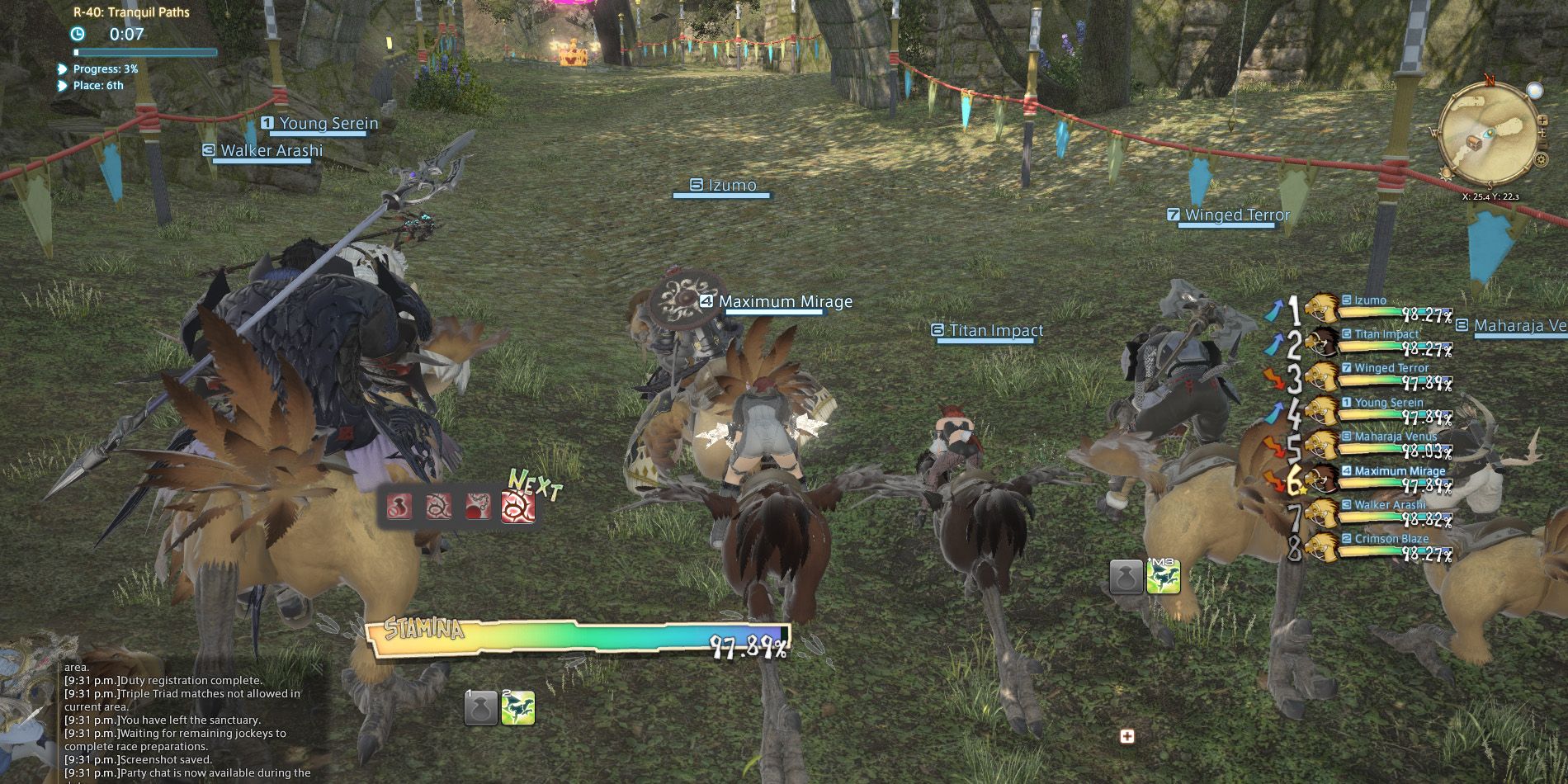 How to Race Chocobos in Final Fantasy XIV