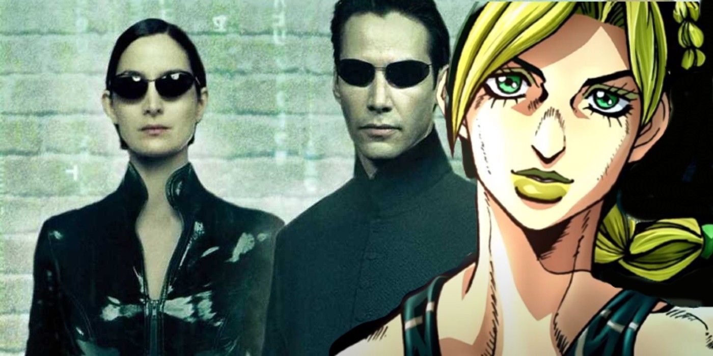 The Matrix Meets JoJo's Bizarre Adventure in Fan Art