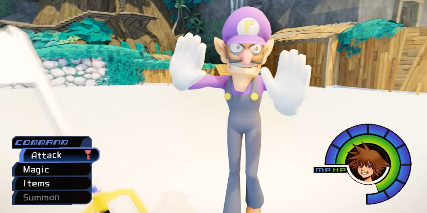 Smash Bros' Sora Literally Beats Waluigi To Become Last Fighter In Video