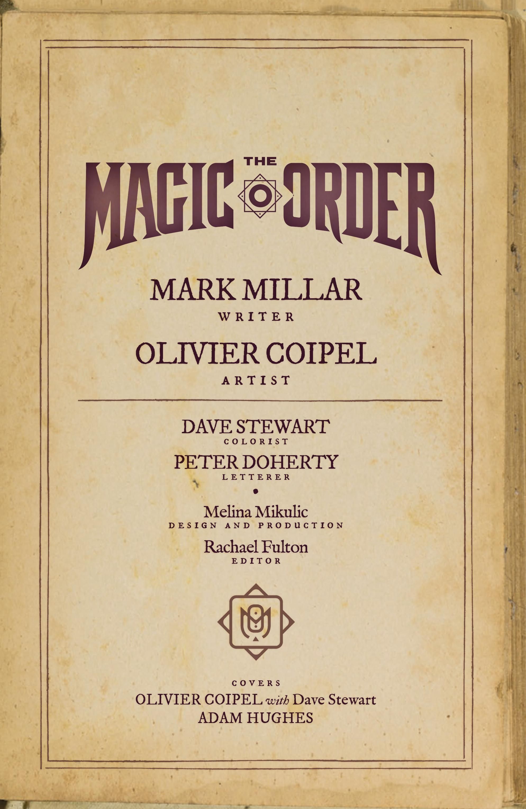 Read ‘The Magic Order’ #1 Now For Free, Courtesy of Netflix & Millar ...