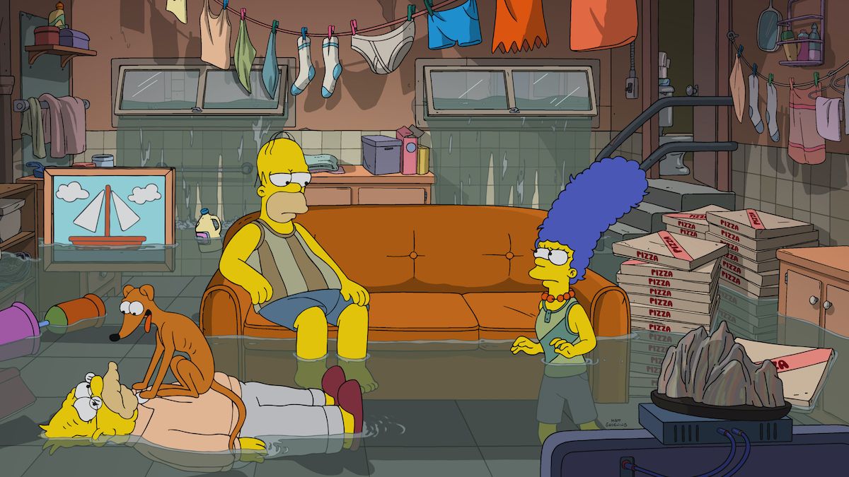The Simpsons Treehouse of Horror XXXII Images Tease Parasite Parody