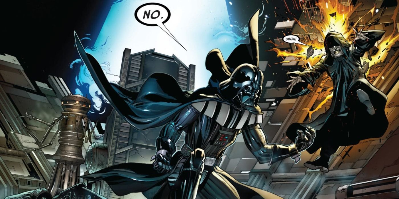 11 Most Iconic Darth Vader Panels In Star Wars Comics