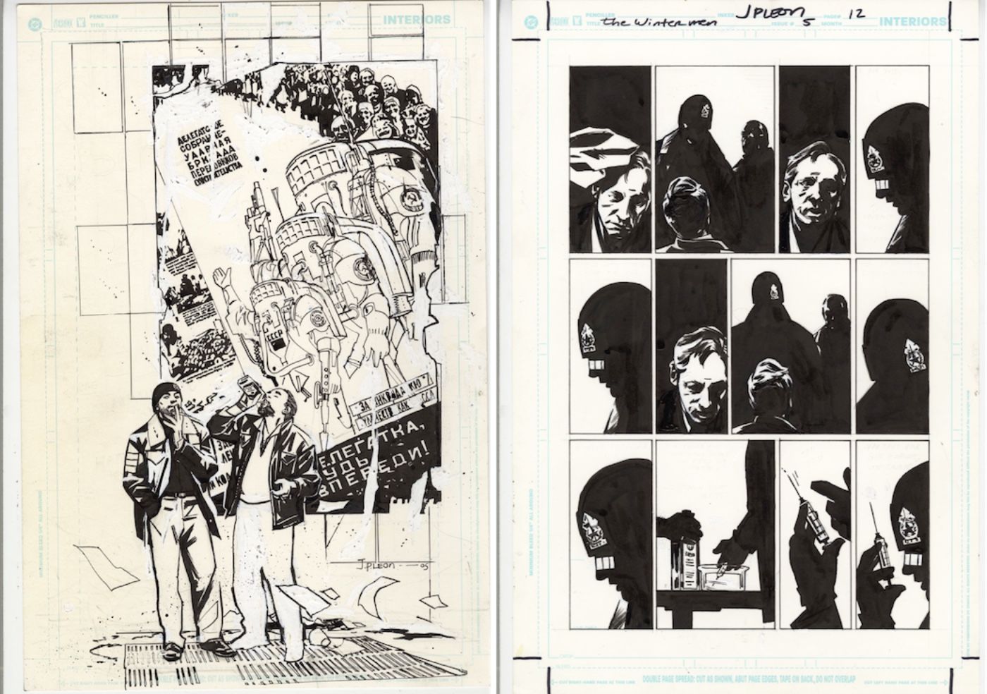 The Winter Men Artist's Edition To Benefit Family of John Paul Leon