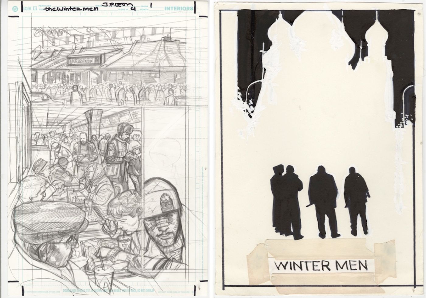 The Winter Men Artist's Edition To Benefit Family of John Paul Leon