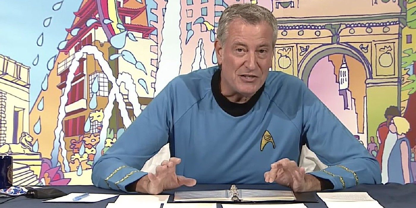 NYC Mayor Dresses As Star Trek’s Spock But Says He’s Captain Kirk