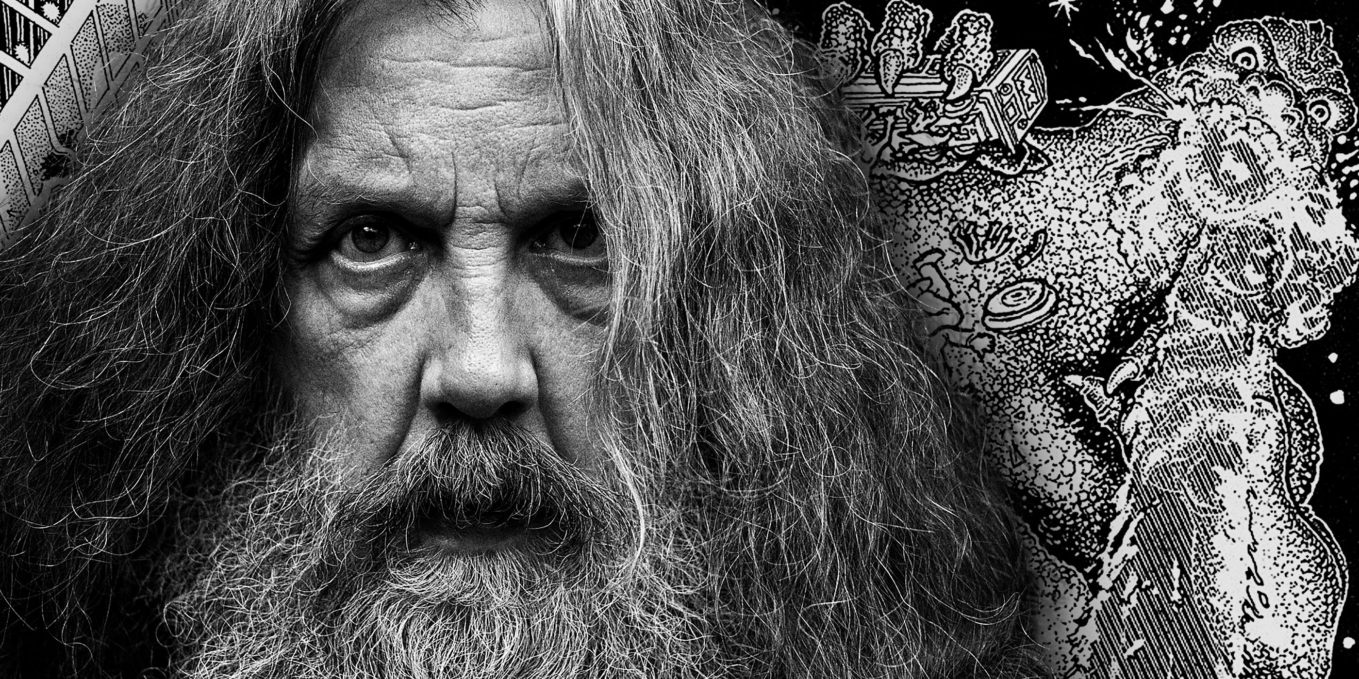 Comics Legend Alan Moore's Rare Artwork Depicted A Terrifying Godzilla