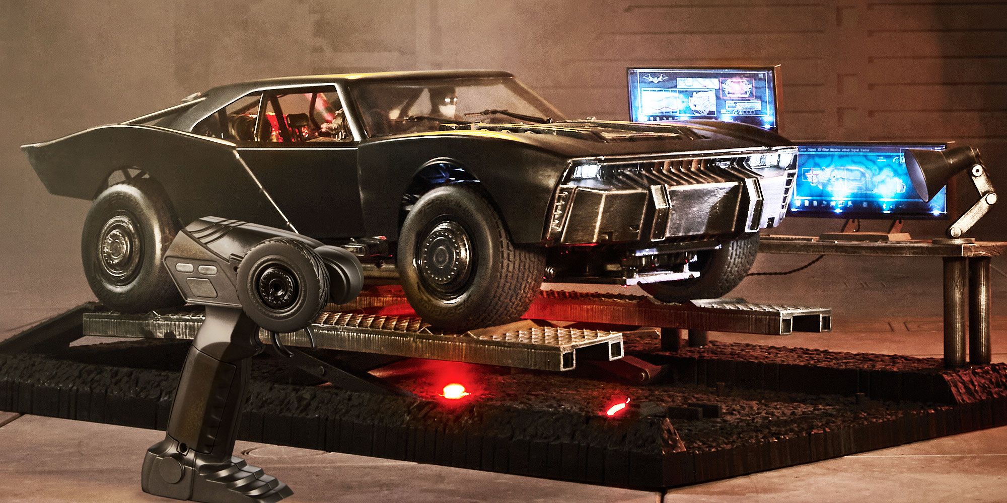 Hot Wheels Announces Batmobile RC For The Batman With Lights & Smoke