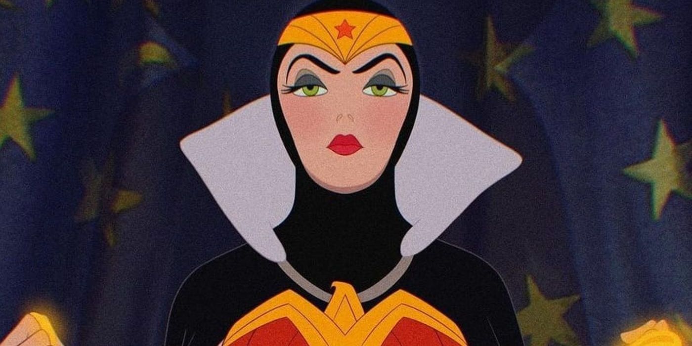 Gal Gadot Shares Wonder Woman & Snow White Evil Queen Crossover Fan Art