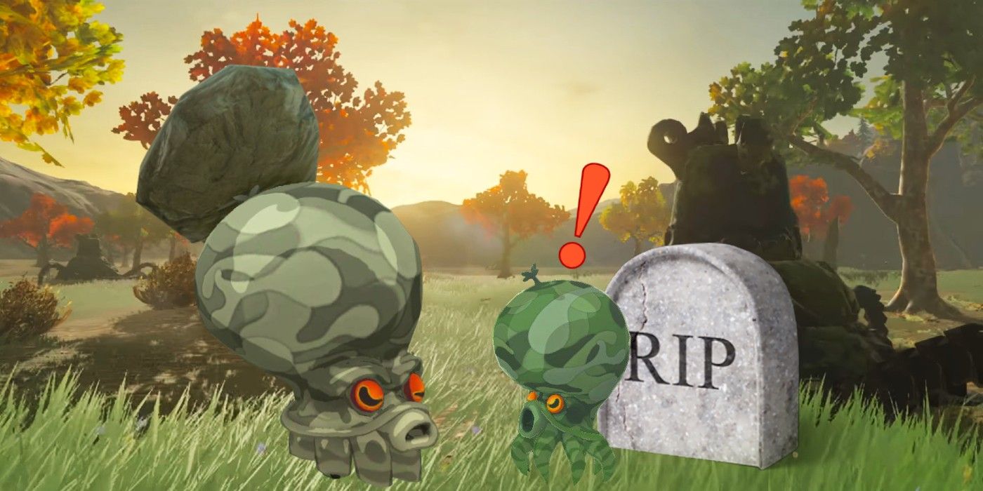 Breath of the Wild Octorok Kills Its Own Companion