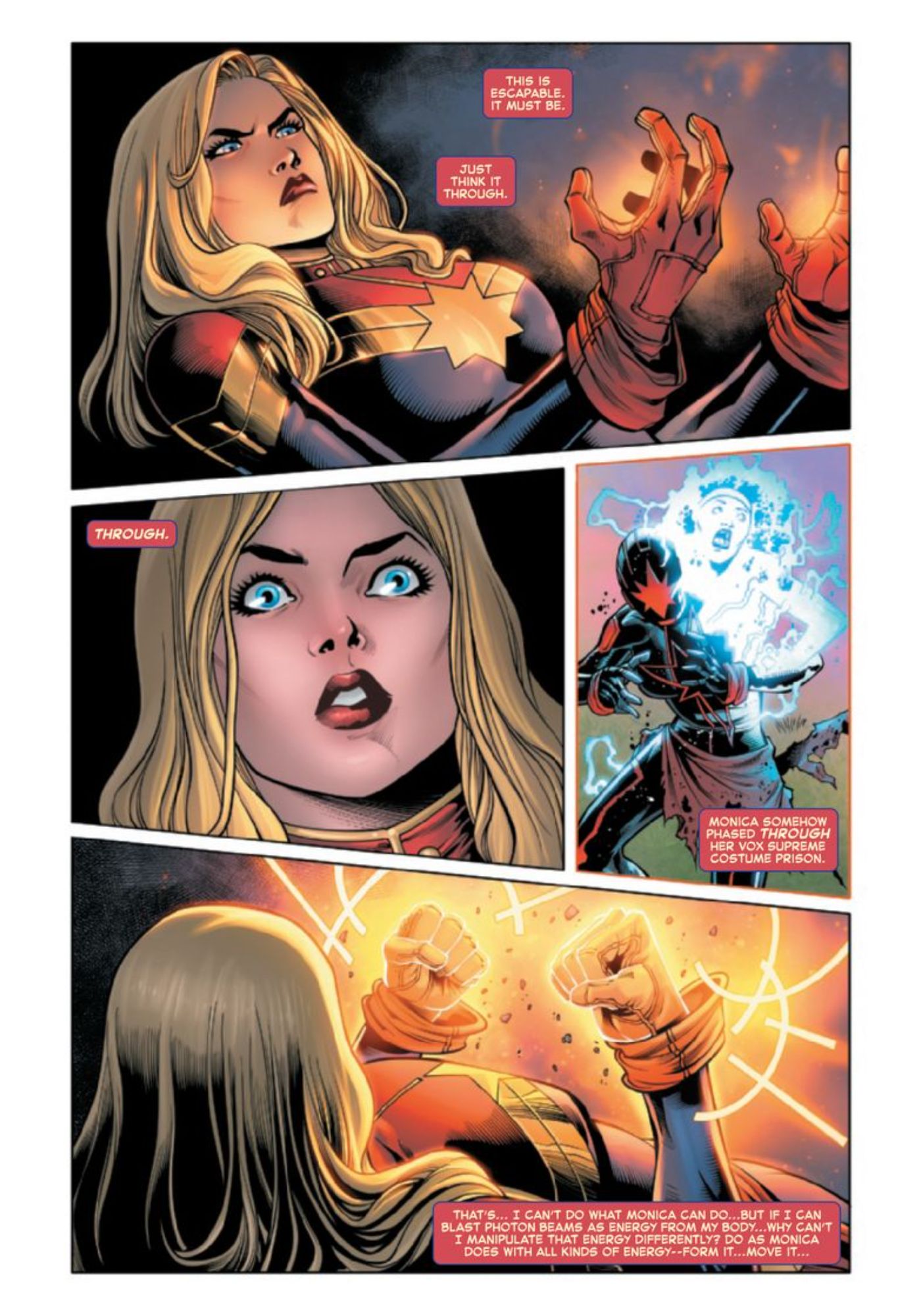 Captain Marvel Just Found An Incredible New Way To Use Her Powers