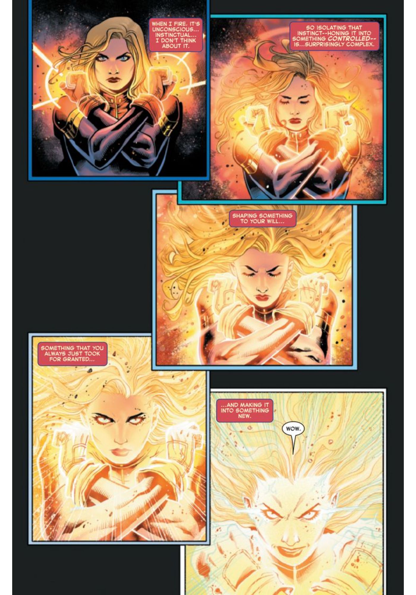 Captain Marvel Just Found An Incredible New Way To Use Her Powers