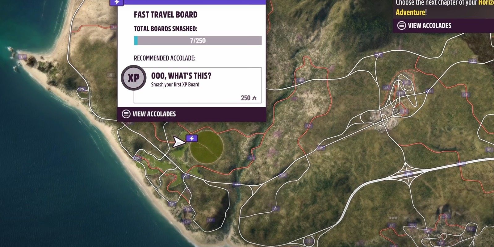 Forza Horizon 5: Where To Find All 50 Fast Travel Boards