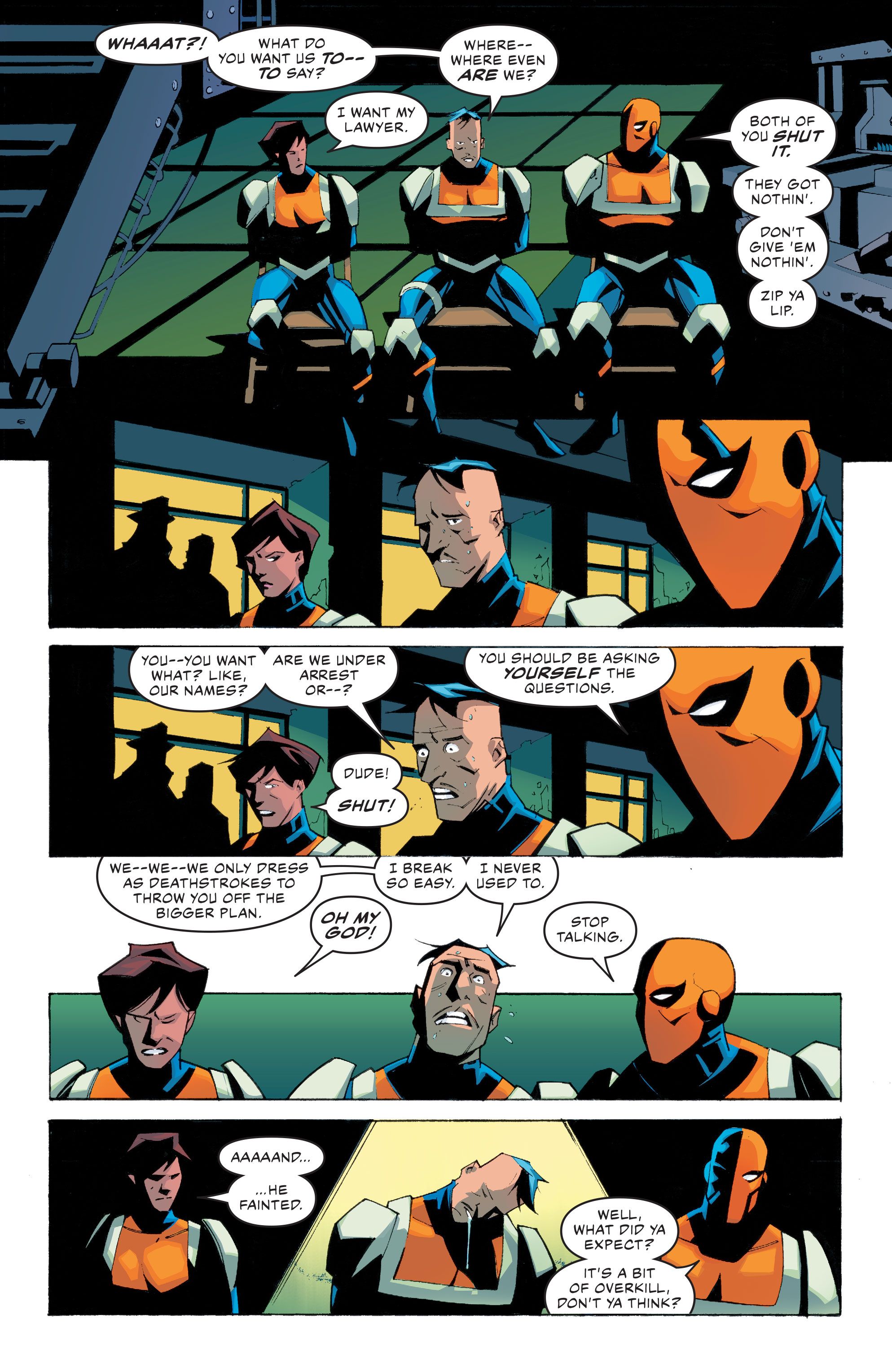 The Justice League Are Absolutely Destroying Deathstroke's Reputation