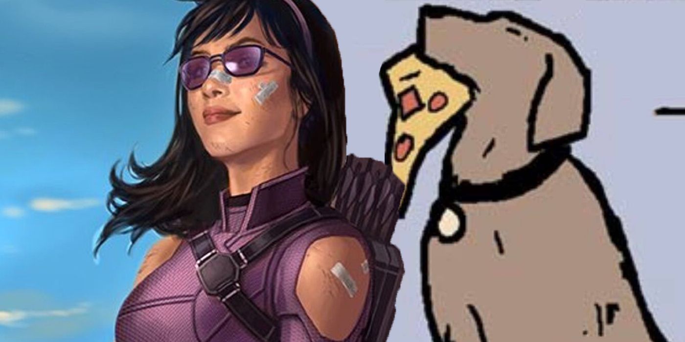 Hawkeye's Kate Bishop & Lucky The Pizza Dog Get Spectacular Cosplay