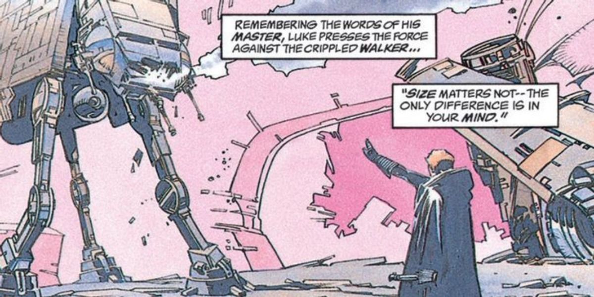10 Most Iconic Luke Skywalker Panels In Star Wars Comics