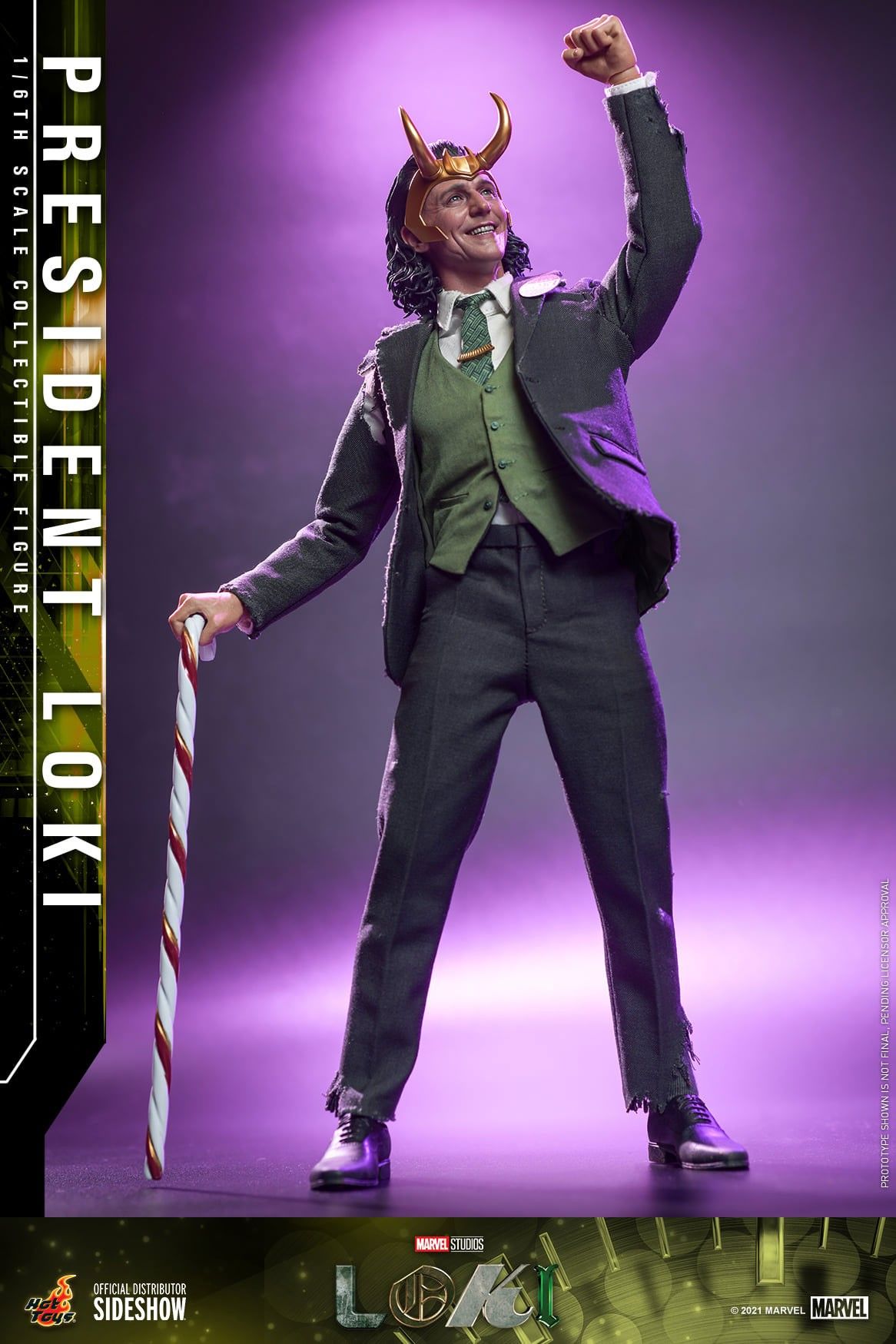 President Loki Gets Hot Toys Figure Complete With Alligator Loki