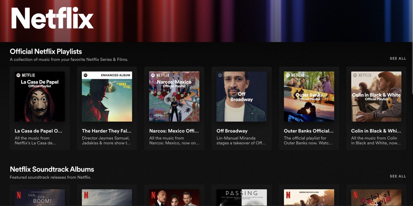 The Netflix Hub: Spotify Is Launching A Special Netflix Section